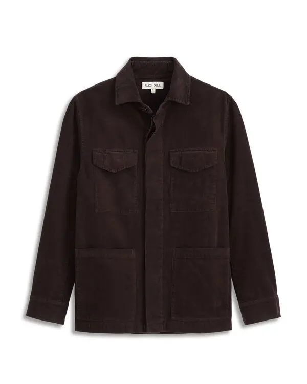 ALEX MILL Straight Fit Garment Dyed Chore Jacket
