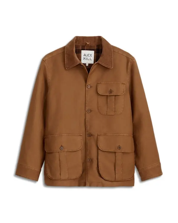 ALEX MILL Relaxed Fit Cotton Hunting Jacket