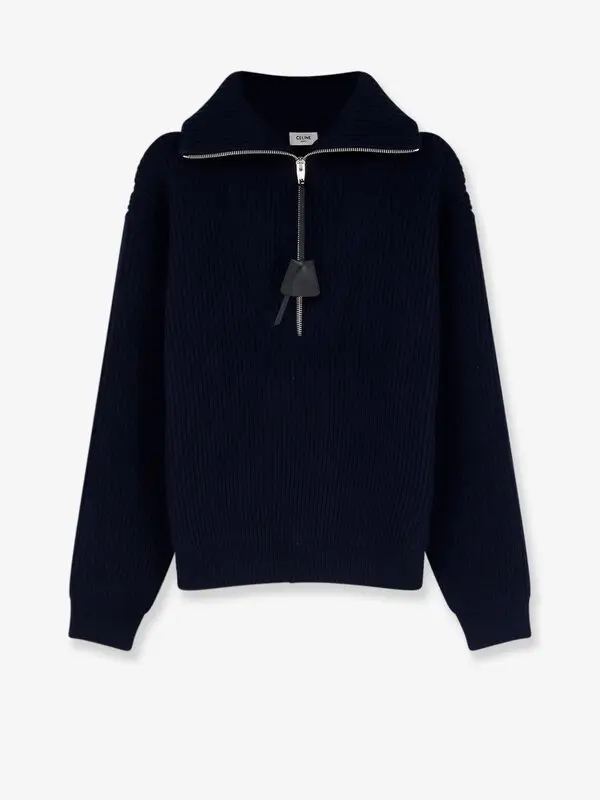 Celine Ribbed Wool And Cashmere Sweater