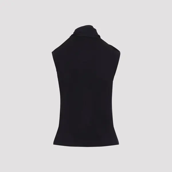 LEMAIRE Asymmetrical Vest - Black