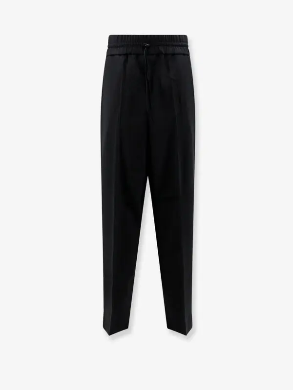 AMI Paris Virgin Wool Trousers - Multicolor