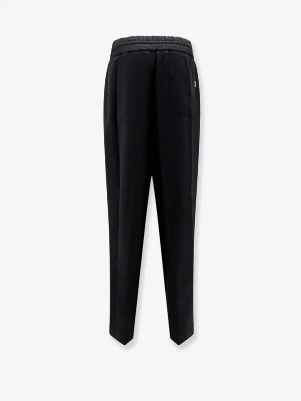 AMI Paris Virgin Wool Trousers - Multicolor