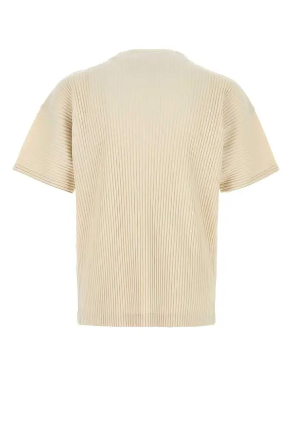 Issey Miyake Sand Polyester T-shirt
