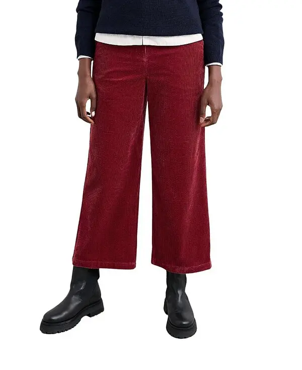 SEASALT CORNWALL Asphodel Cord Wide-leg Trousers