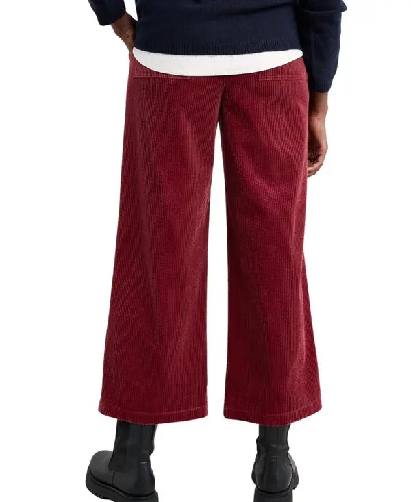 SEASALT CORNWALL Asphodel Cord Wide-leg Trousers