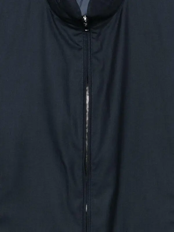 Giorgio Armani Cashmere And Silk Blend Blouson Jacket