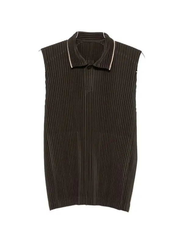 Issey Miyake Pleated Vest - Multicolor