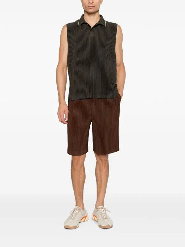Issey Miyake Pleated Vest - Multicolor
