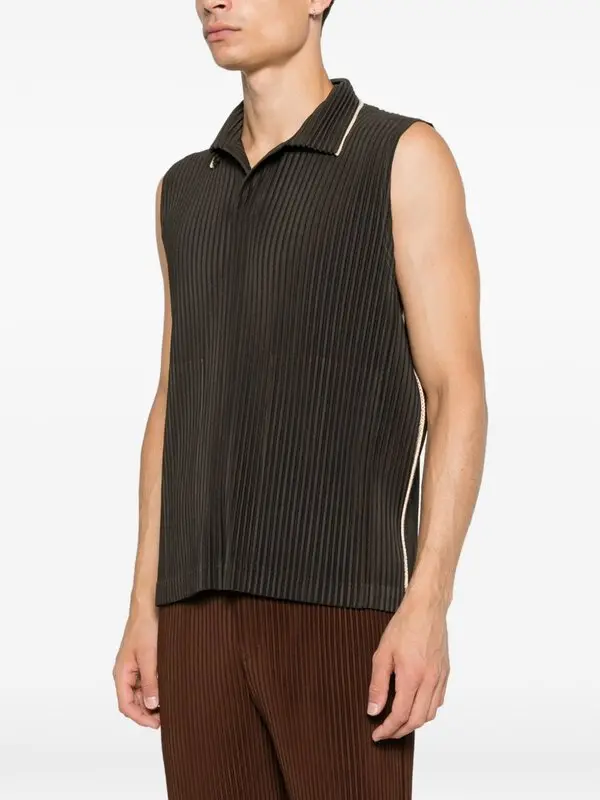 Issey Miyake Pleated Vest - Multicolor