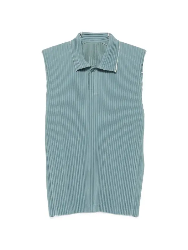 Issey Miyake Pleated Vest - Multicolor