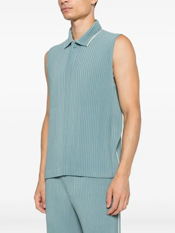 Issey Miyake Pleated Vest - Multicolor