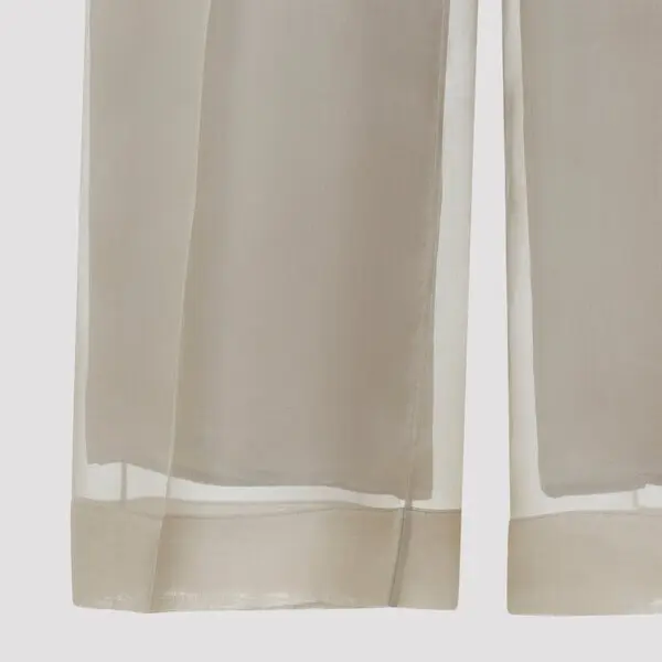 Max Mara Olivi Organza Pants - Multicolor