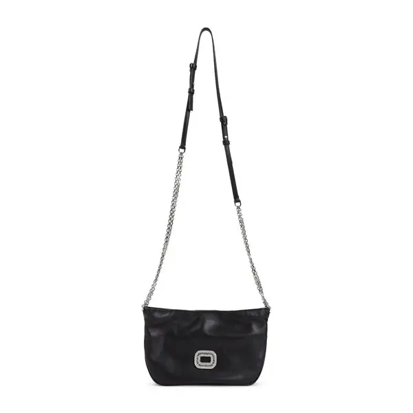 ROGER VIVIER Pilgrim Micro Pocket - Black