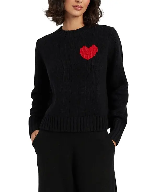 Chinti & Parker Merino Heart Sweater