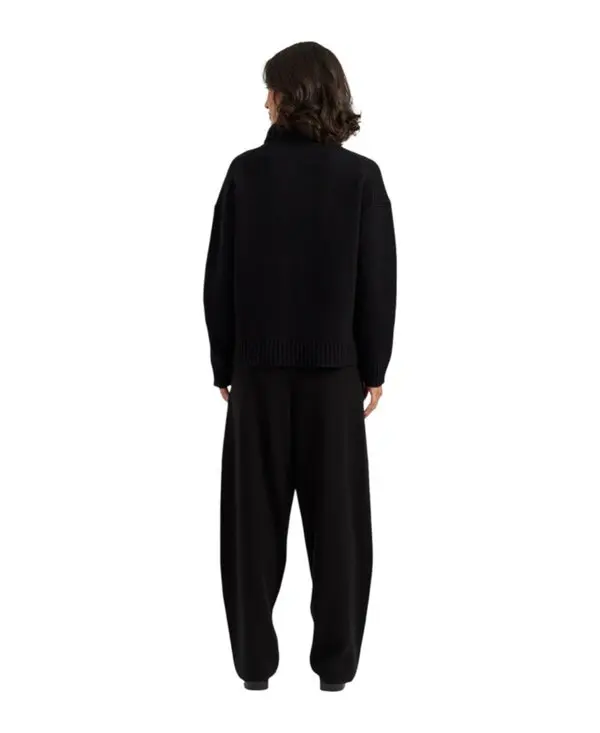 Chinti & Parker Merino Heart Rollneck Sweater