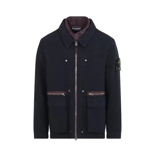 Stone Island Field Jacket - Blue