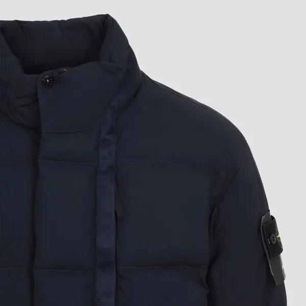 Stone Island Down Jacket - Blue