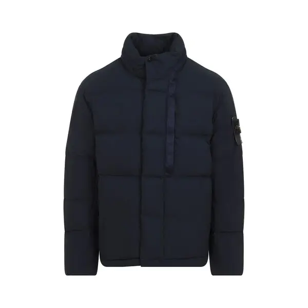Stone Island Down Jacket - Blue