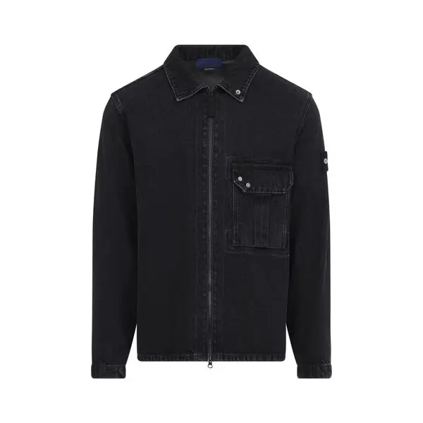 Stone Island Shirt Jacket - Black