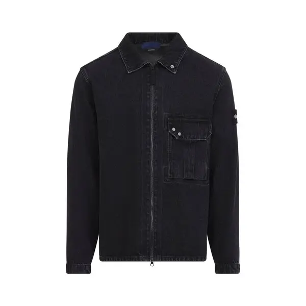 Stone Island Shirt Jacket - Black
