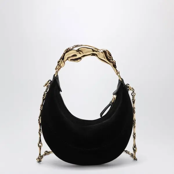 Chloé Suede Hobo Bag With Sculptural Handle