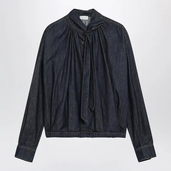 Dries Van Noten Dark Indigo Denim Shirt - Blue