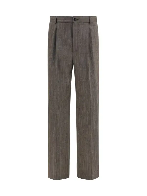 Dries Van Noten Penrud Straight-leg Pants - Gray