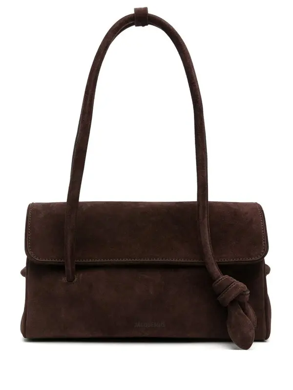 Jacquemus Le Turismo Long In Pelle Scamosciata - Brown