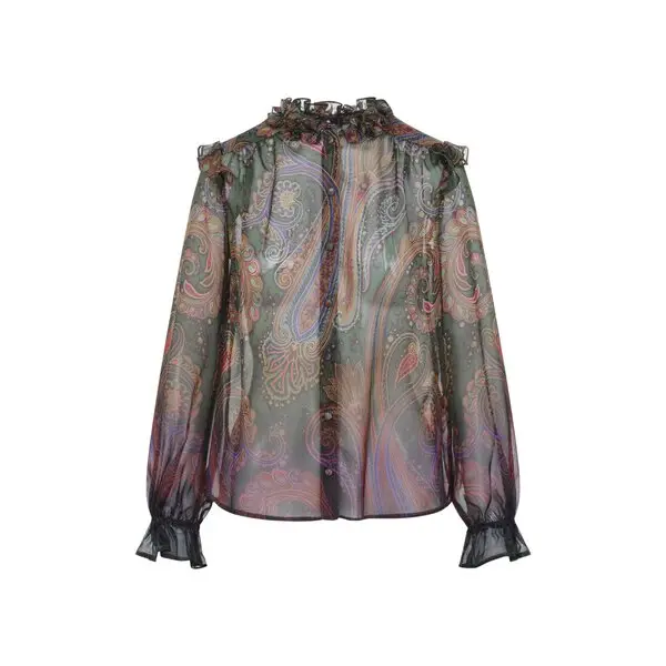 Etro Silk Blouse - Green
