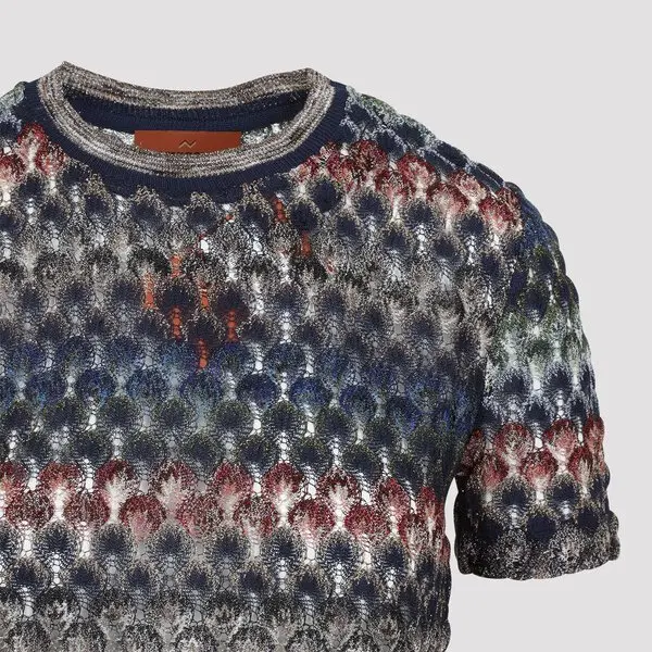 Missoni Short Sleeve Crewneck - Multicolor