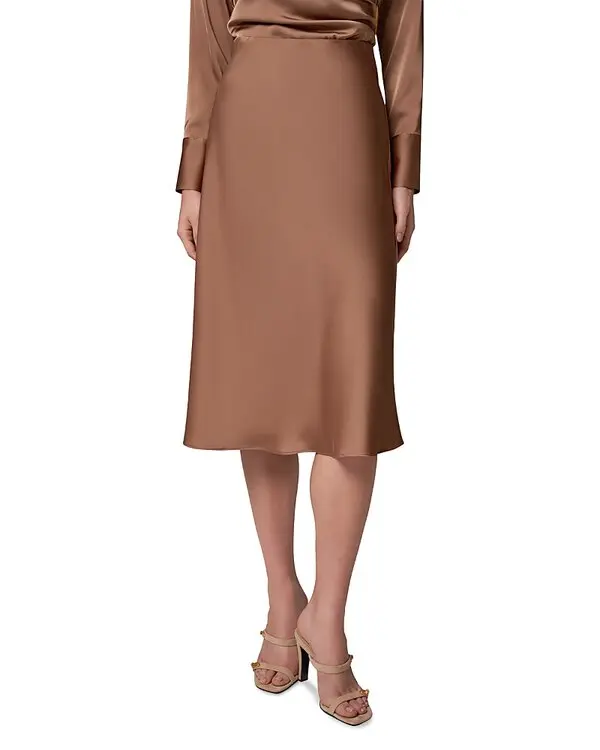 Donna Karan New York Bias Midi Skirt
