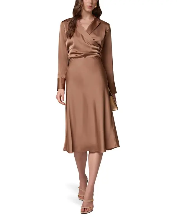 Donna Karan New York Bias Midi Skirt