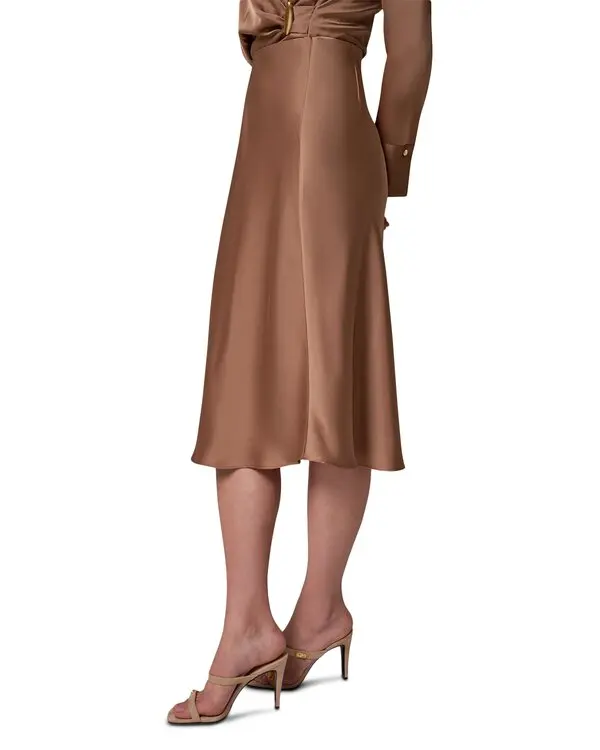 Donna Karan New York Bias Midi Skirt