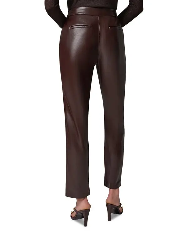 Donna Karan New York Faux Leather Slim Pants