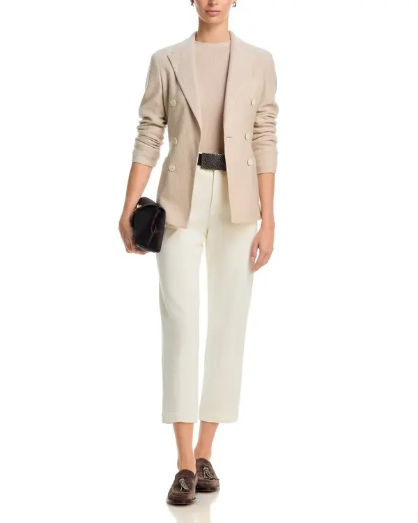 Eleventy Crewneck Cashmere Long Sleeve Sweater