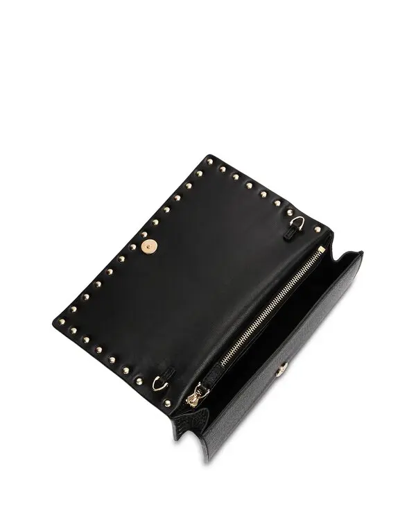 Valentino Garavani Rockstud Leather Crossbody Wallet