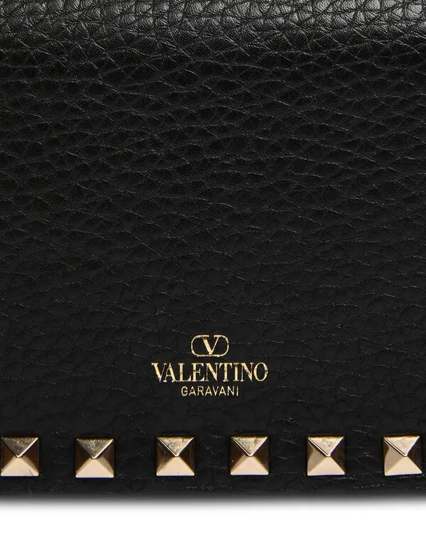 Valentino Garavani Rockstud Leather Crossbody Wallet