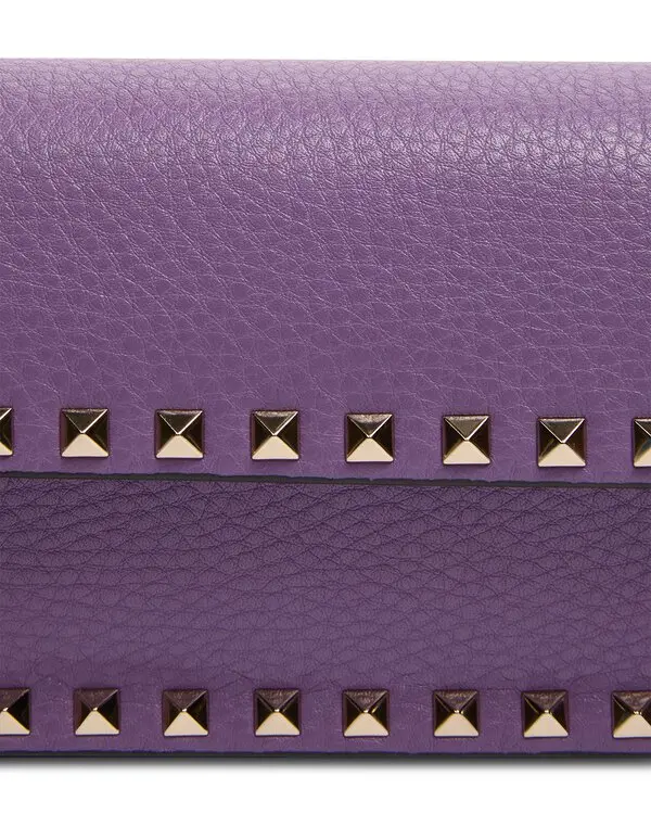 Valentino Garavani Rockstud Leather Crossbody Wallet