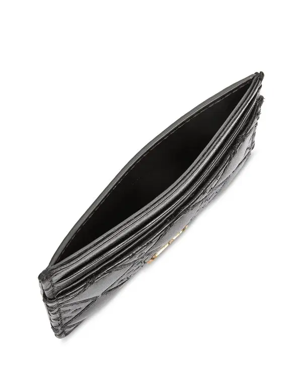 Valentino Garavani Vlogo Quilted Leather Card Case