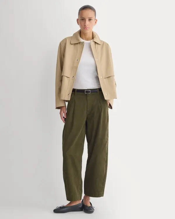 Everlane Everywhere Pinwale Corduroy Pant - Olive Night