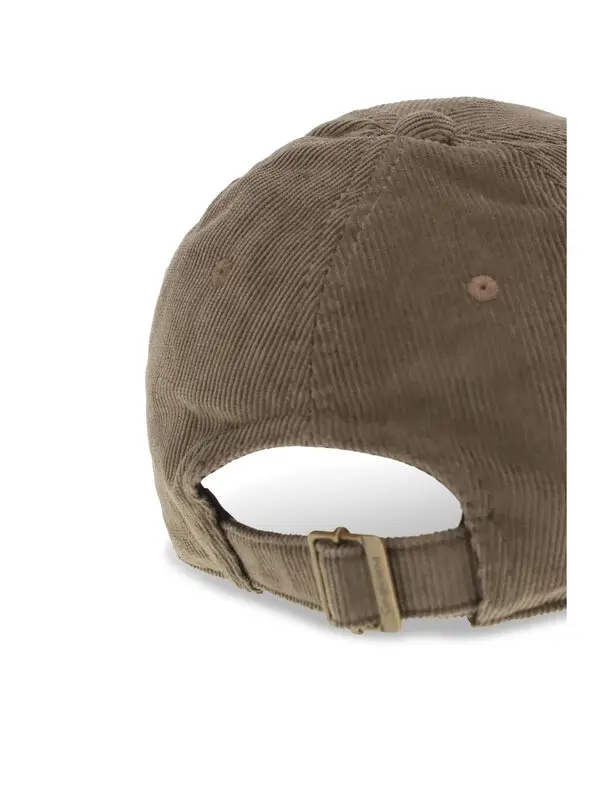 Saint Laurent Corduroy Baseball Hat - Green