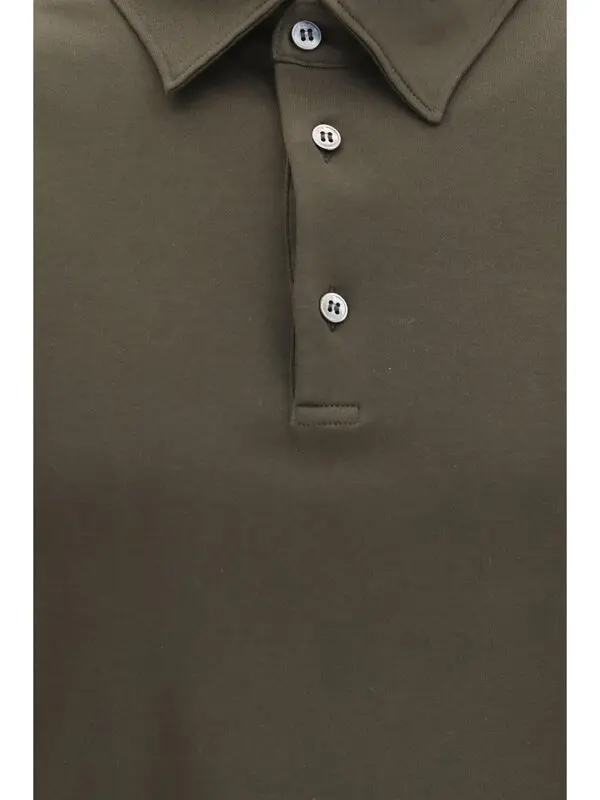 Loro Piana Tremezzo Cotton Polo - Green