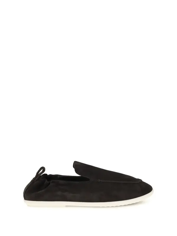 Bottega Veneta Dawson Suede Loafers - Brown