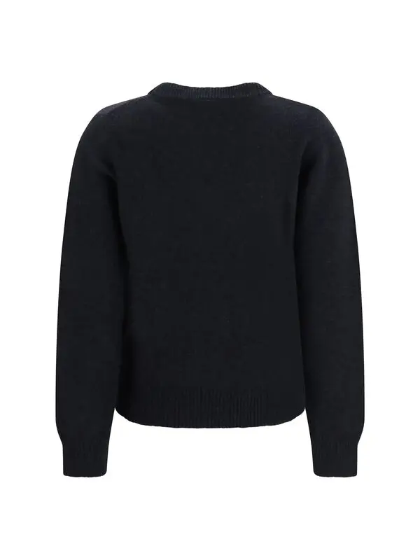 GANNI Wool Sweater Forest Teddy