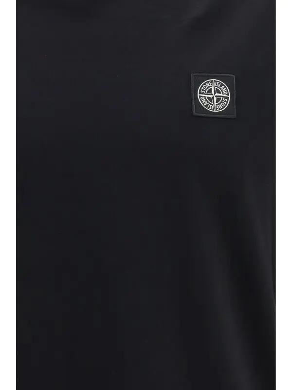 Stone Island Logo Patch T-shirt - Black