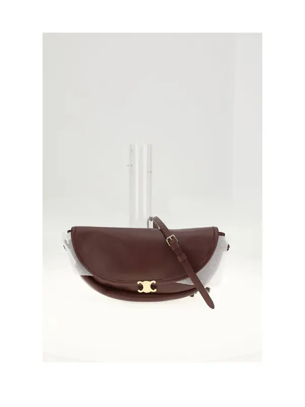 Celine Small Halfmoon Soft Triomphe