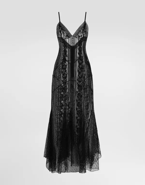 Dolce & Gabbana Chantilly Lace Slip Dress