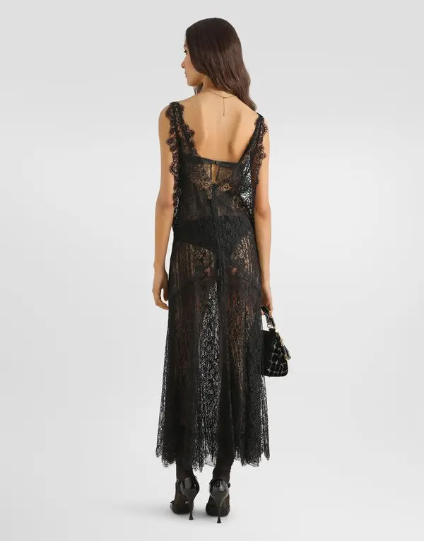 Dolce & Gabbana Chantilly Lace Slip Dress
