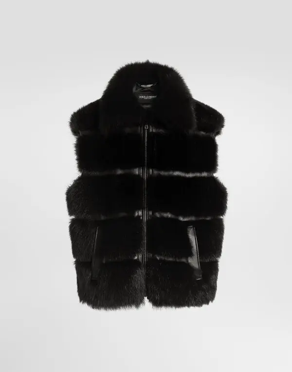 Dolce & Gabbana Fur Vest