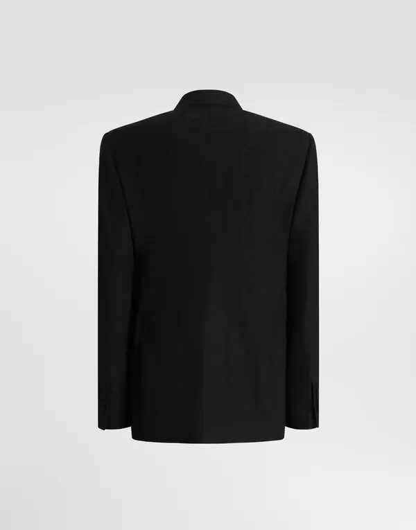 Dolce & Gabbana Sinatra Double-breasted Jacket In Wool Jacquard